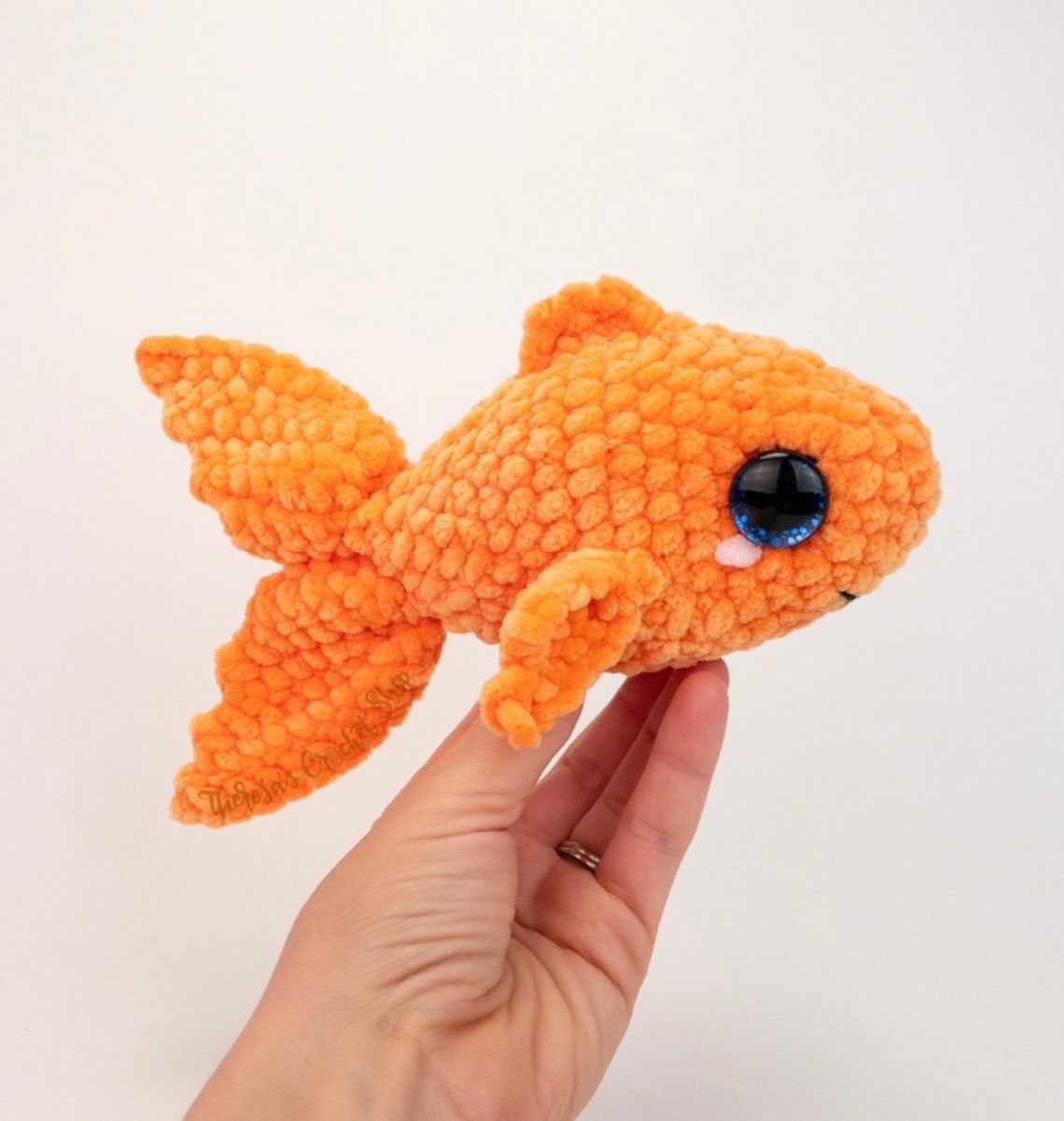PATTERN: Goldfish Pattern Amigurumi Chunky Goldfish Pattern Super Bulky ...