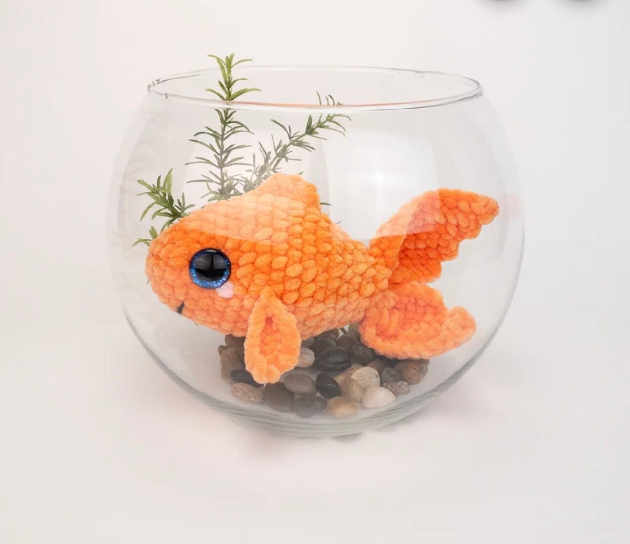 PATTERN: Goldfish Pattern Amigurumi Chunky Goldfish Pattern Super Bulky ...
