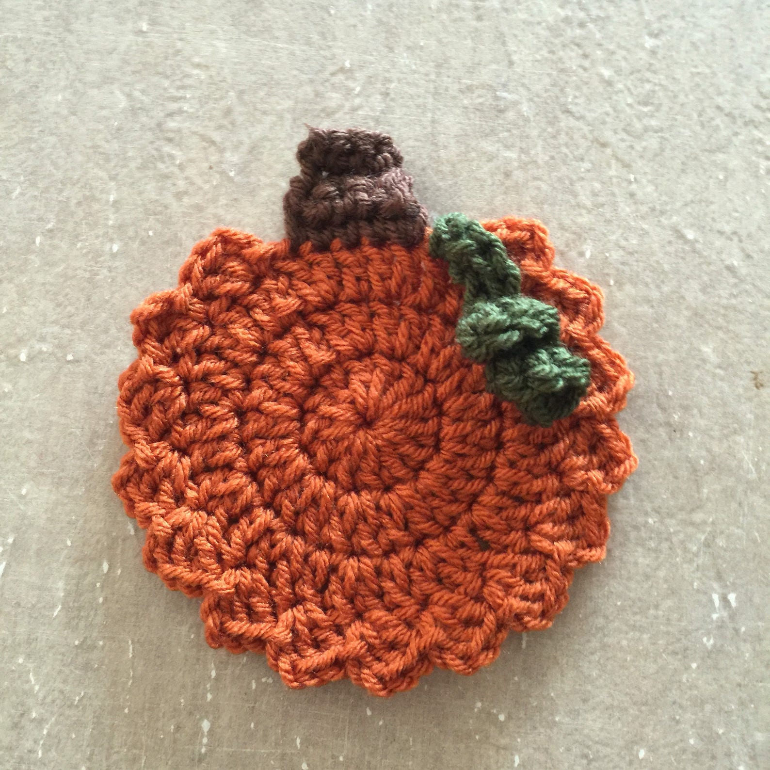 Crocheted Pumpkin Fall Thanksgiving Coasters Doilies - Etsy