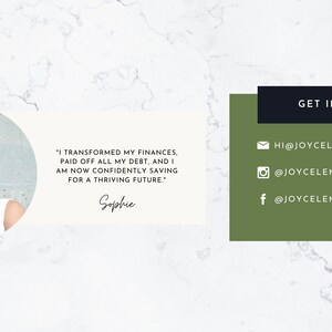 Website Template Canva Financial Coach Website Design, Landing Page ...