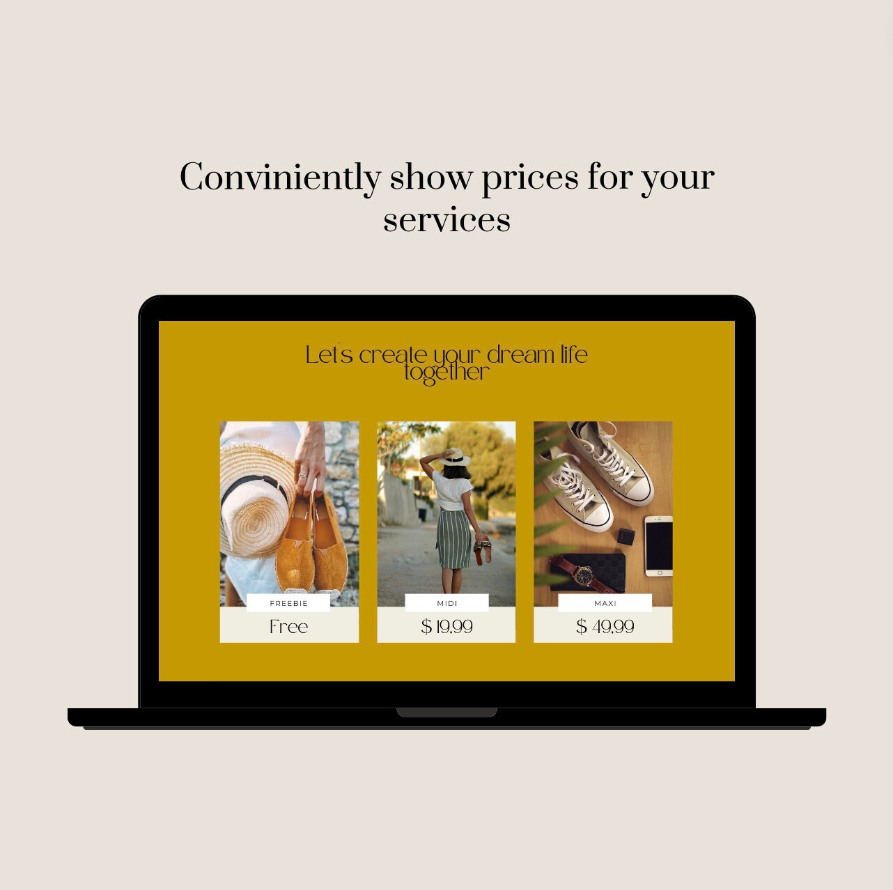 Website Template Canva Financial Coach Website Design, Landing Page ...