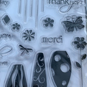 Salutations Penny Black Set of Clear Unmounted Stamps - 25 Pieces New ...