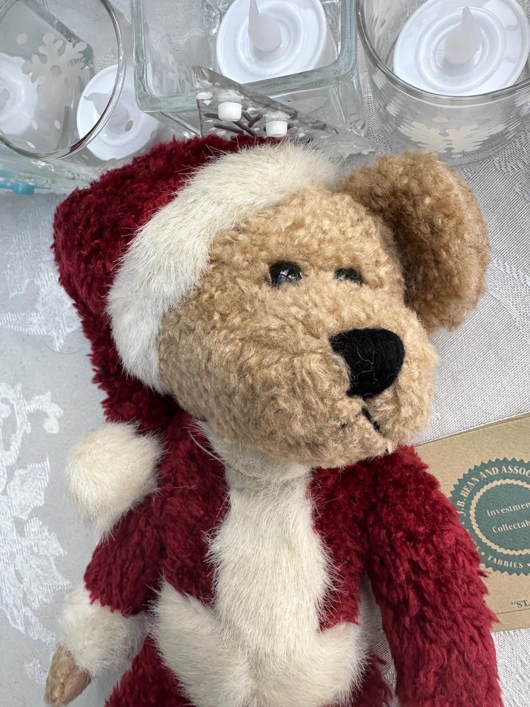 St Niklas Boyd’s Bear Dressed as Santa Vintage Boyds Bear & Friends ...