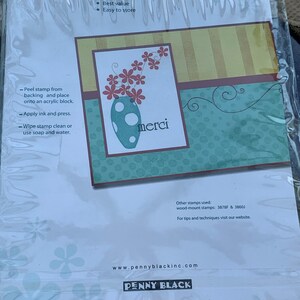 Salutations Penny Black Set of Clear Unmounted Stamps - 25 Pieces New ...