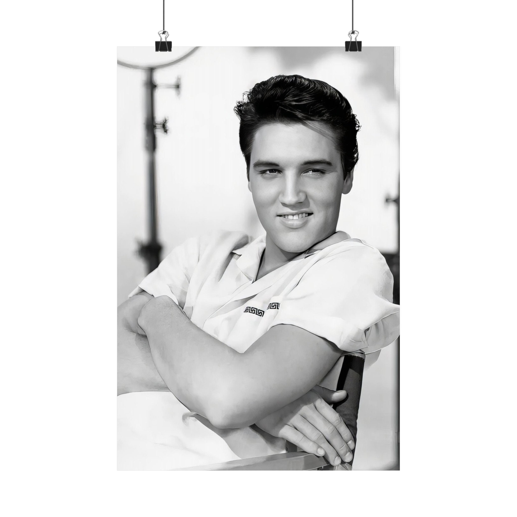 Vintage Elvis Poster Digitally Upscaled to 8k UHD Premium Matte Museum ...