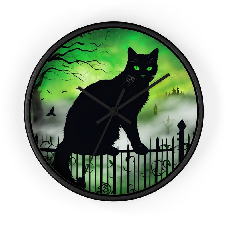 Halloween Clock - Etsy