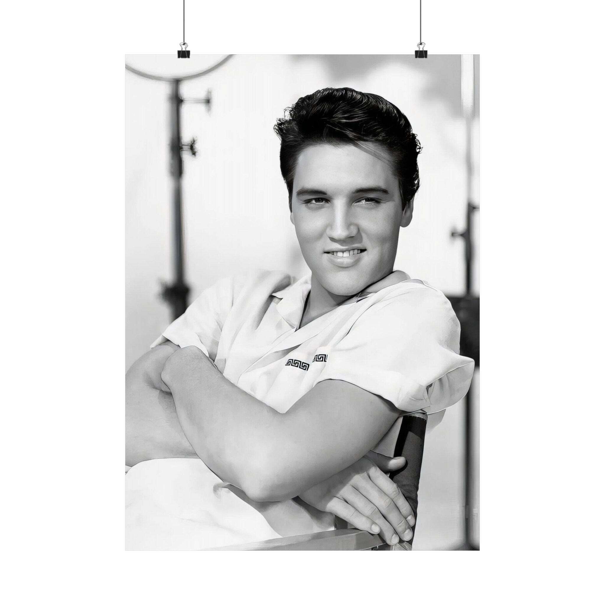Vintage Elvis Poster Digitally Upscaled to 8k UHD Premium Matte Museum ...