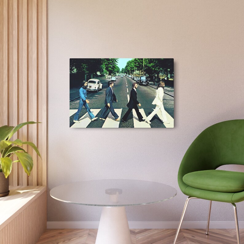 Exclusive Remastered Abbey Road Beatles Inspired Metal Art, High ...