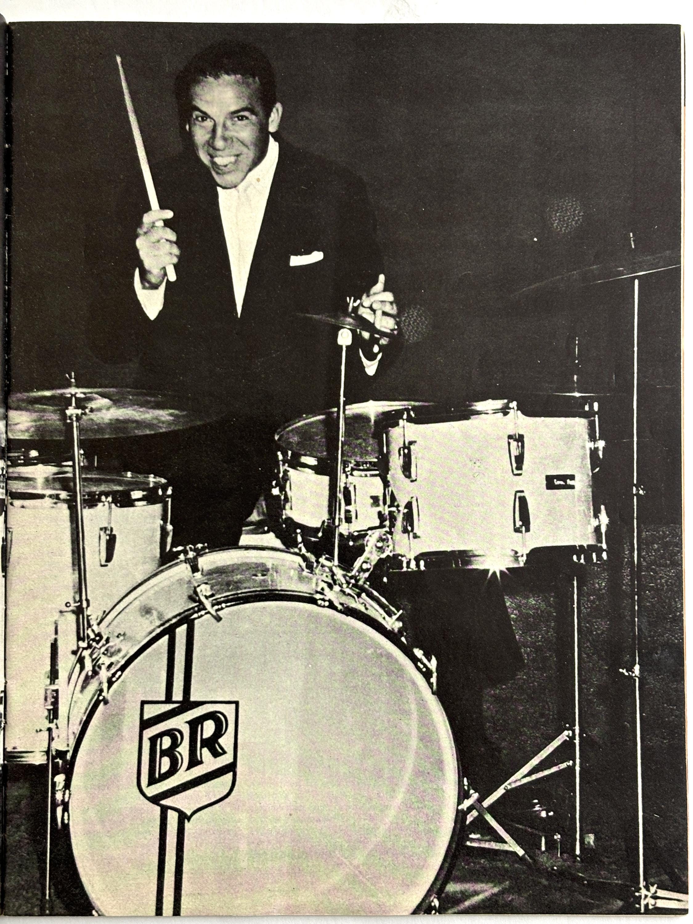 Caper Magazine Vol. 9 No.5 1963 penny Centerfold, Buddy Rich - Etsy