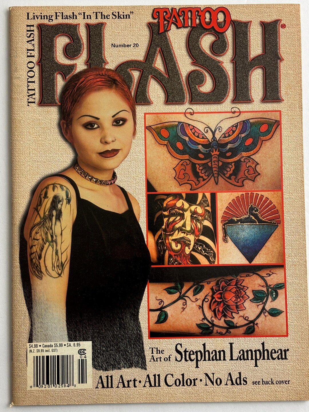 Tattoo Flash Magazine No.20 April 1997 Featured: the Art of Stephan ...