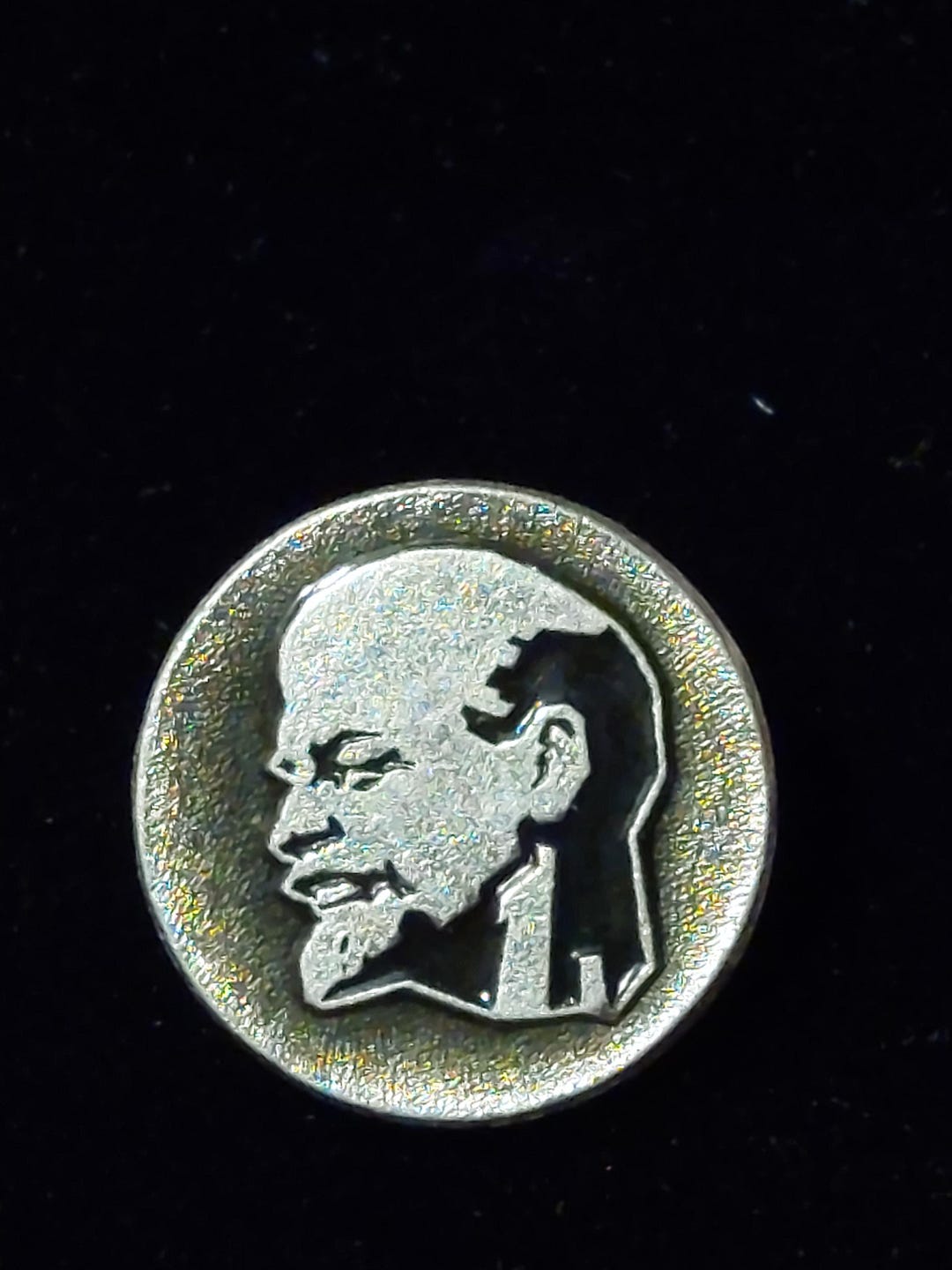 Antique Russian Lenin Political Pin - Etsy