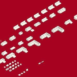 35+ Premium Revit Sofa Family Pack | Modern & Minimalist | .rfa + .rvt ...