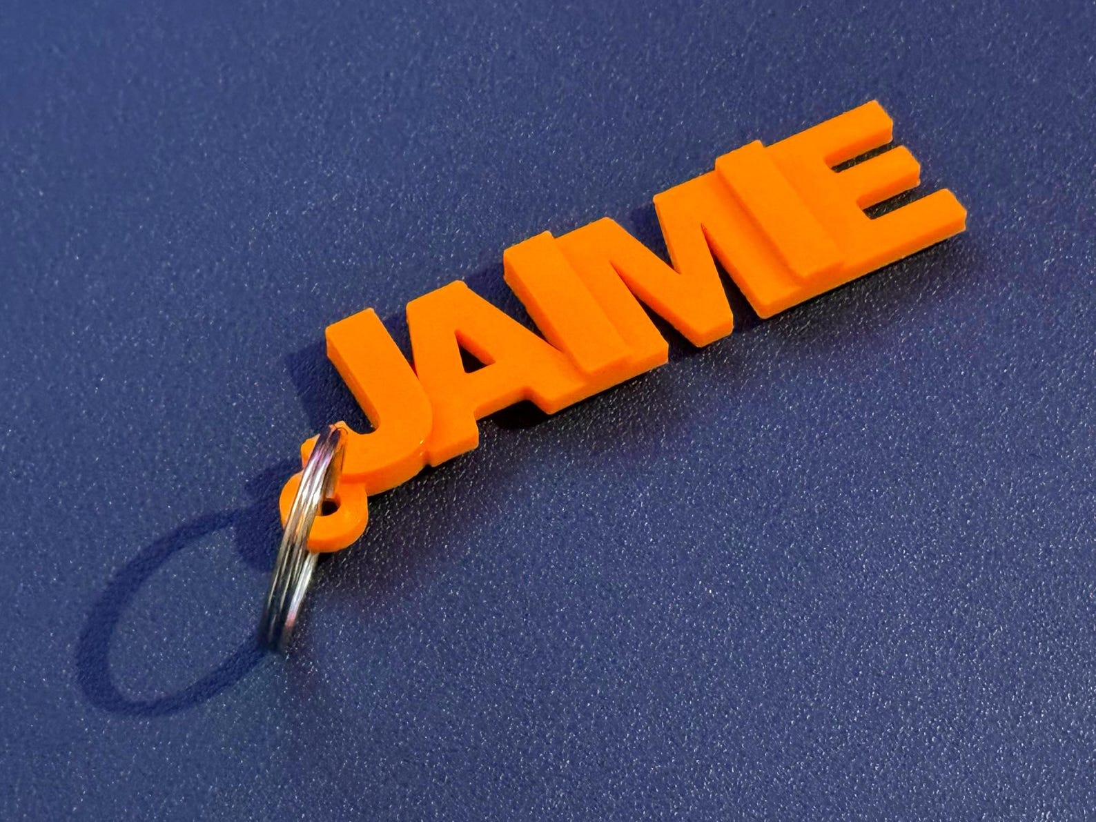 Custom 3D Printed Name Tag / Keyring - Made in Durable PETG - Etsy