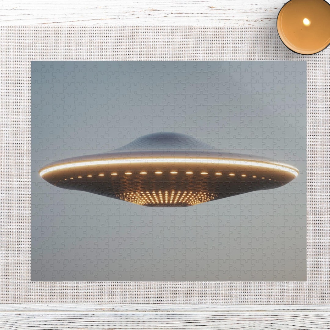 UFO Glow Jigsaw Puzzle 520 Pieces, Puzzles for Adults, Best Gifts for ...