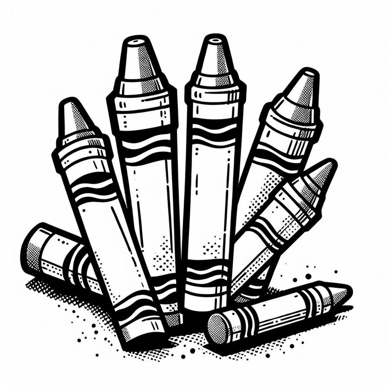 Back to School Coloring - Etsy