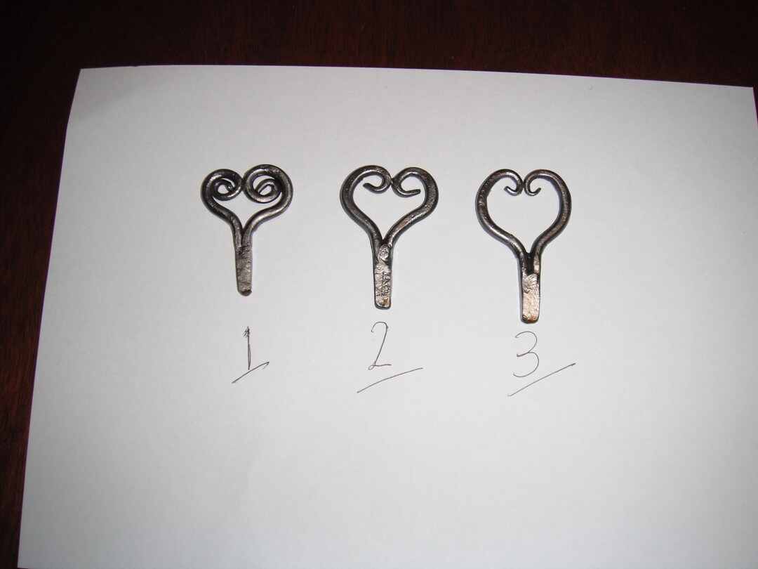 Antique, Vintage, Classic Clock Key Abstract Heart Design - Etsy