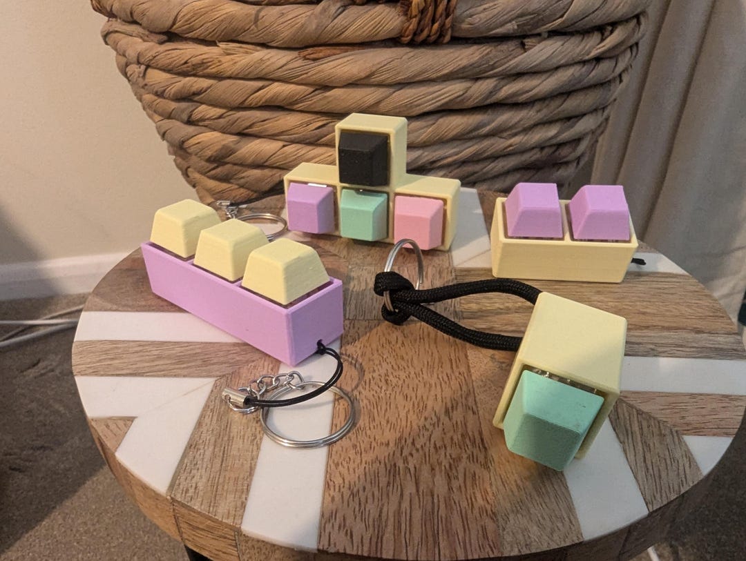 Mechanic Keyboard Fidget. Switch, Single Double Triple and WASD Layout ...