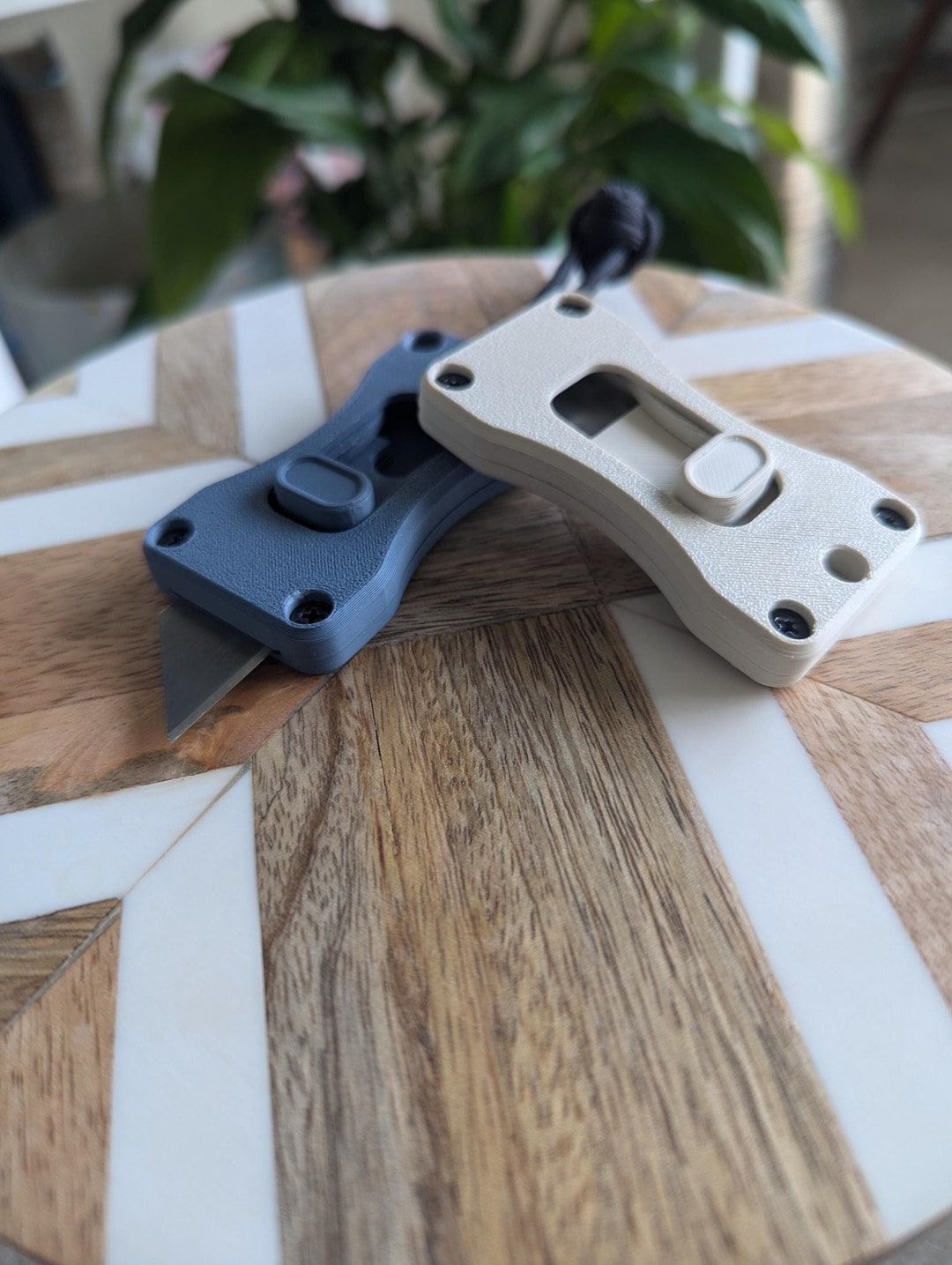 EDC Utility Blade (every Day Carry) No Blade Included!! Custom Option ...