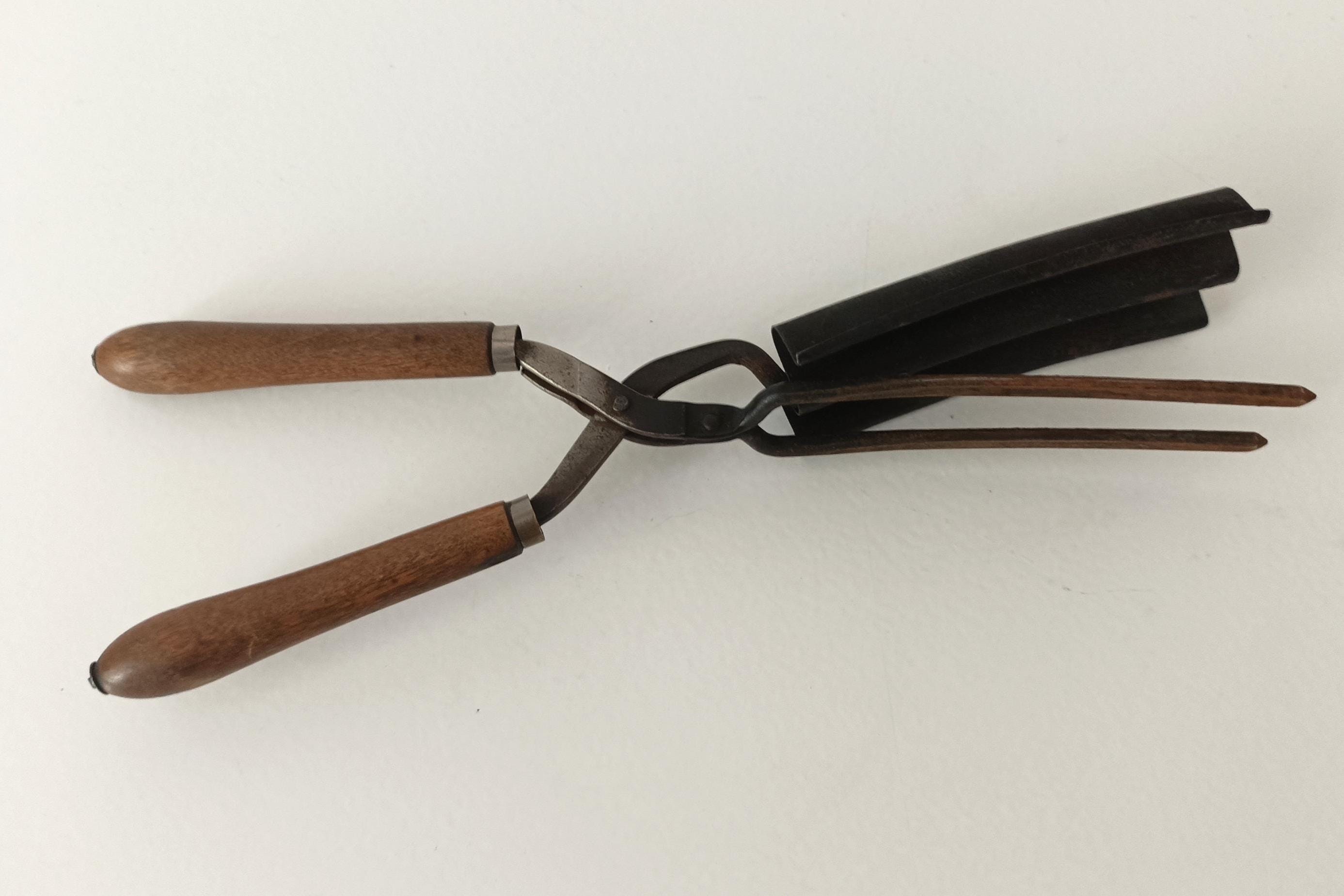 Primitive Hair Crimper, Vintage Hair Curler, Old Fashion Ferrous Hair ...