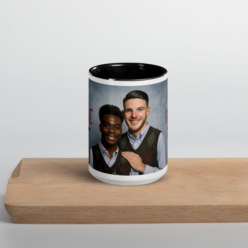 Black Arsenal Mug - Etsy UK