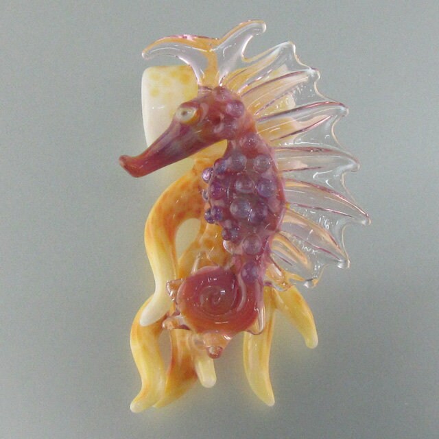 Glass Seahorse Pendant Lampwork Glass Boro Seahorse Coral | Etsy Glass Seahorse Pendant Lampwork Glass Boro Seahorse Coral | Etsy