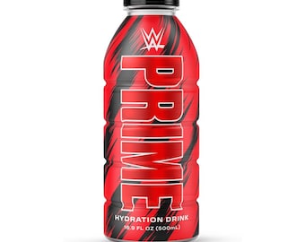 Prime WWE Special Limited Edition Meta Moon Red & Black Bottle - Etsy