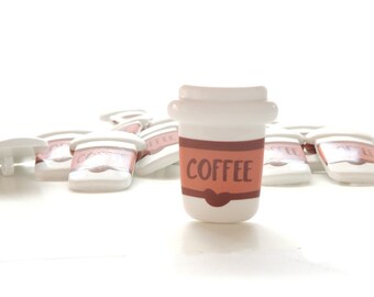 Coffee Buttons | Etsy