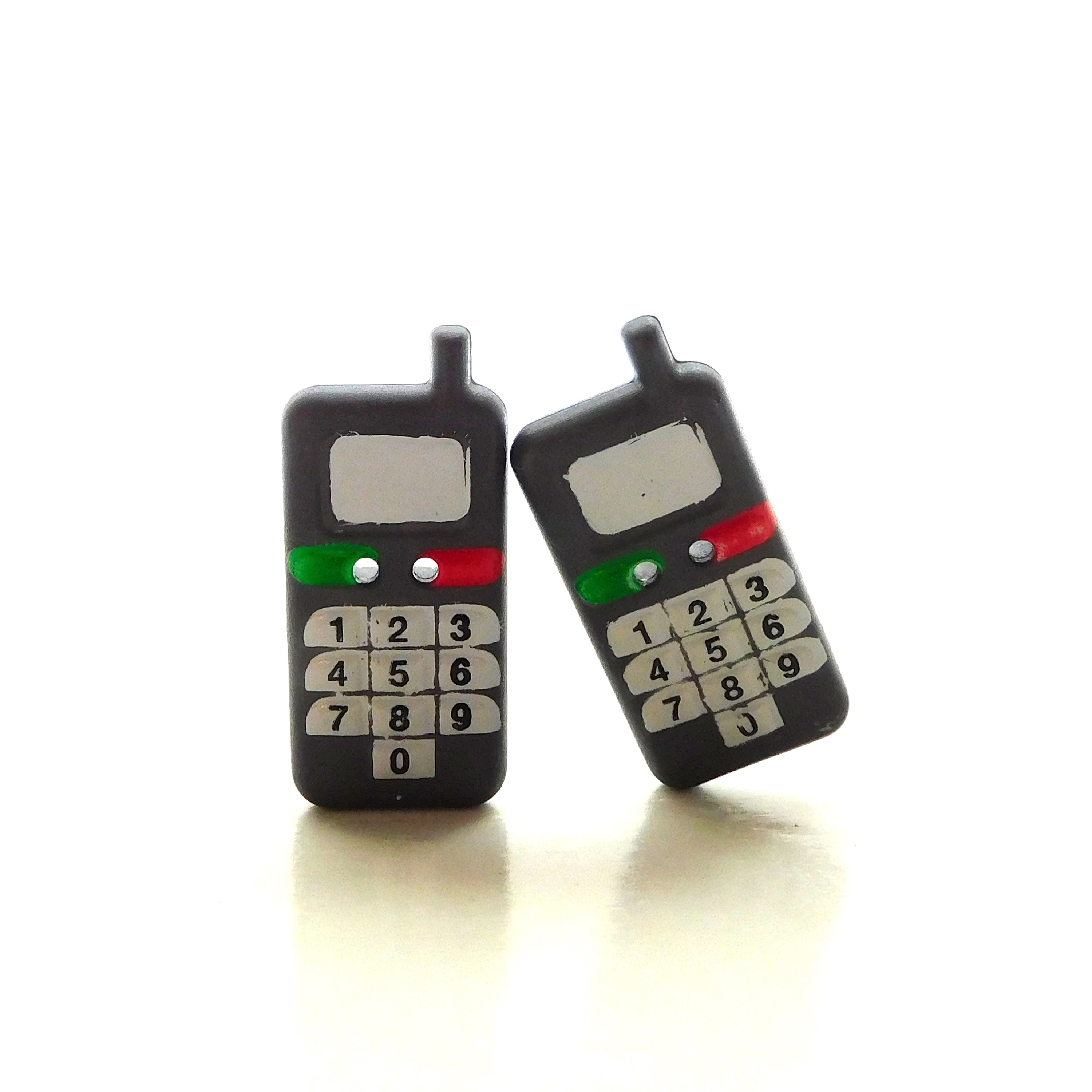Cell Phone Buttons by Dill / Telephone Communication - Etsy