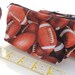 Football Zippered Pouch // Sports Fan Gift Football Fan Football ...