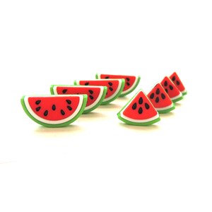 Watermelon Buttons by Dress It up // Jesse James Fruit Garden Crafts ...