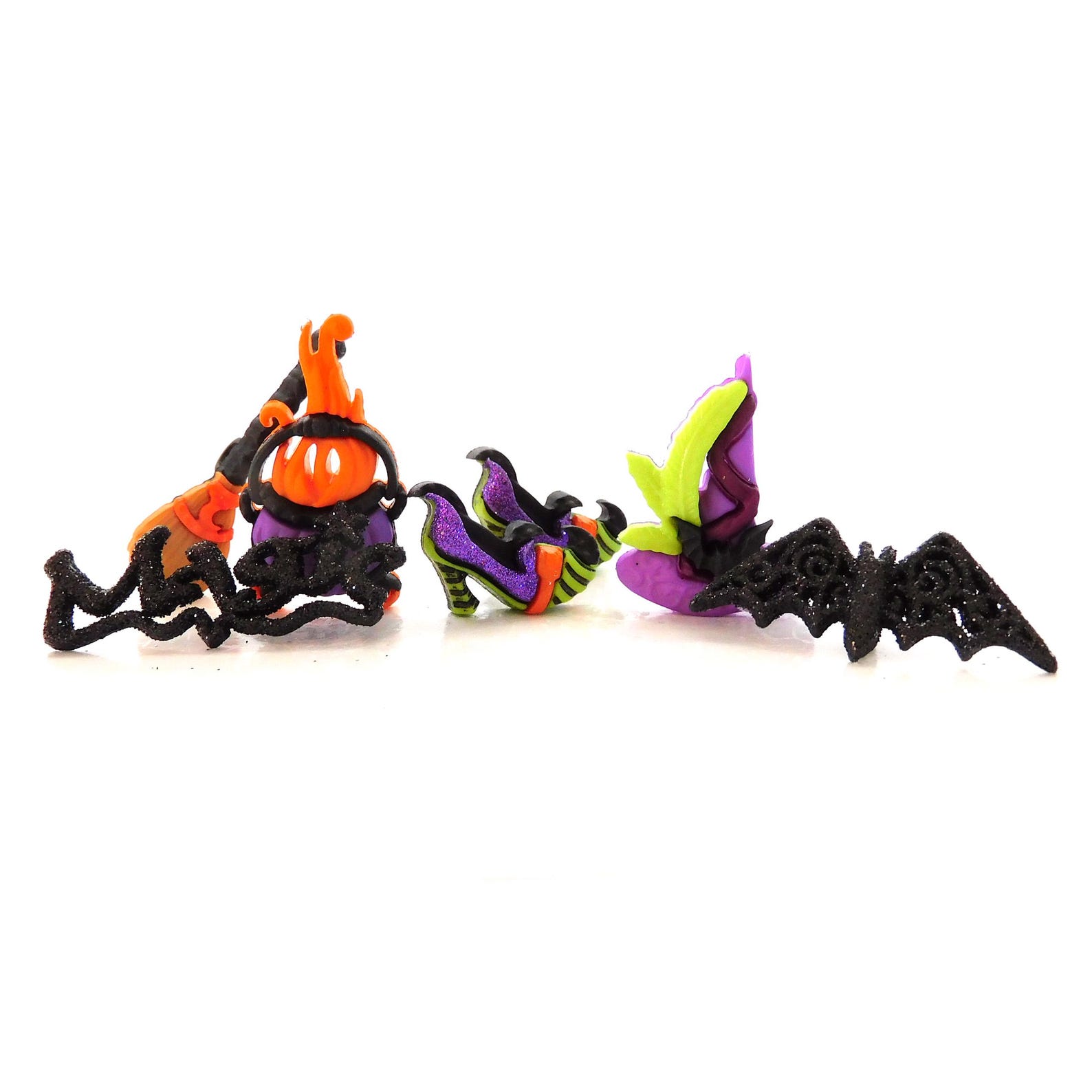 Witches Spell Buttons by Dress It up / Novelty Halloween Embellishments ...