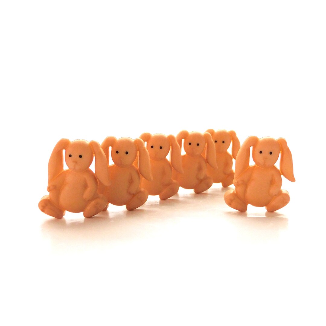 Stuffed Rabbit Buttons by Dress It up / Jesse James Bunny ...
