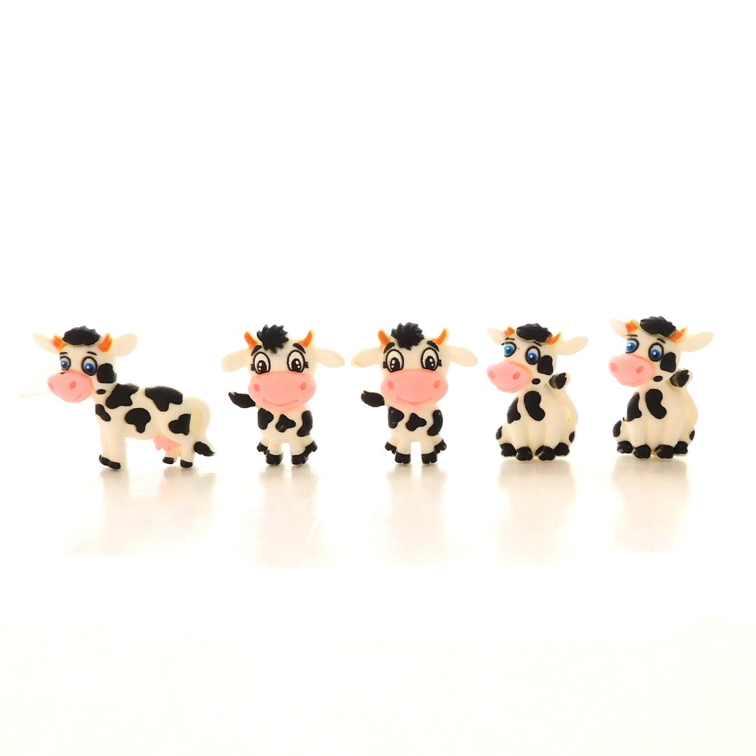 Mooo! Cow Flat Back Embellishments by Shelly's Buttons / Farm Animal ...