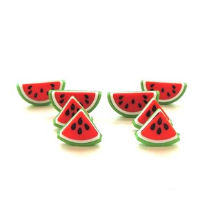 Watermelon Buttons by Dress It up // Jesse James Fruit Garden Crafts ...