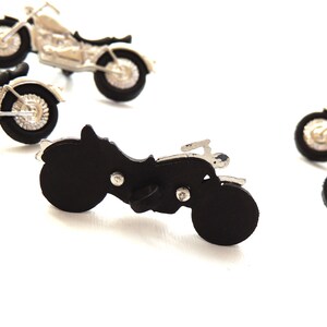 Motorcycle Buttons by Dress It up // Biker Craft Embellishments Set of ...