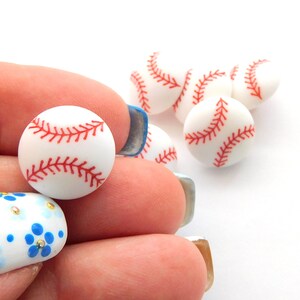 Large Baseball Buttons by Buttons Galore // Softball Team - Etsy