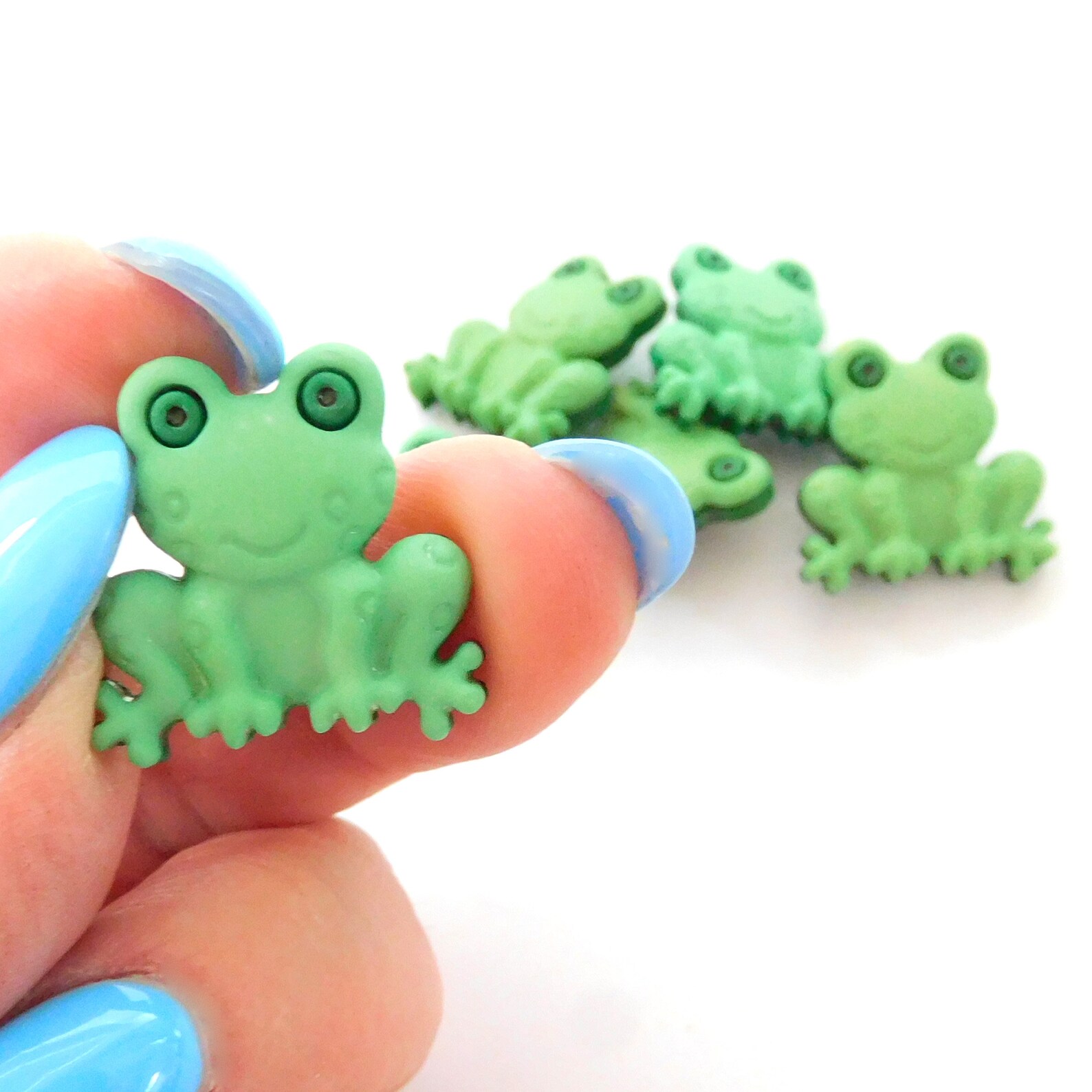 Frog Buttons by Buttons Galore / Novelty Animal Embellishments Set of ...