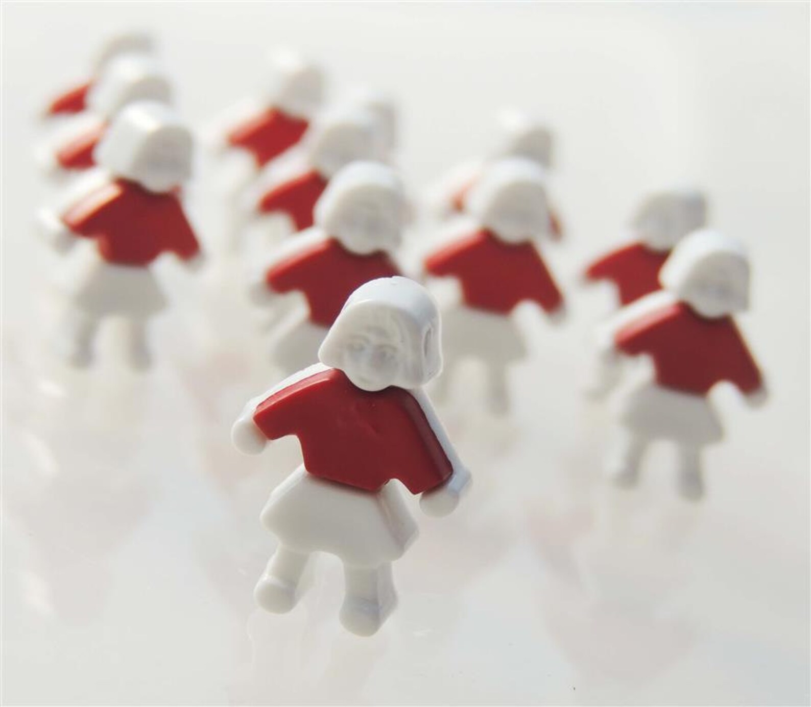 Little Girl Buttons by Buttons Galore // Sewing Novelty | Etsy