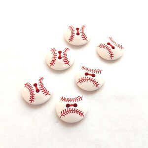 Baseball Buttons - White- by Buttons Galore // Softball Team Summer ...