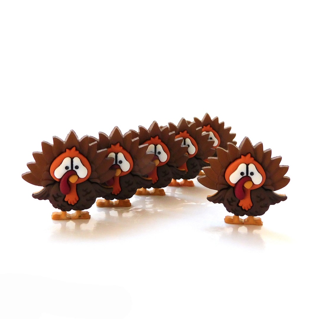 Turkey Buttons by Dress It up // Jesse James Thanksgiving ...