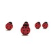 Lady Bug Buttons by Buttons Galore / Novelty Sewing Scrapbooking Insect ...