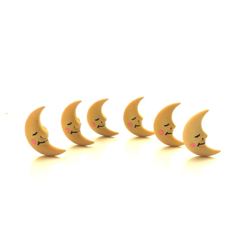 Moon Buttons Buttons Galore / Novelty Celestial - Etsy