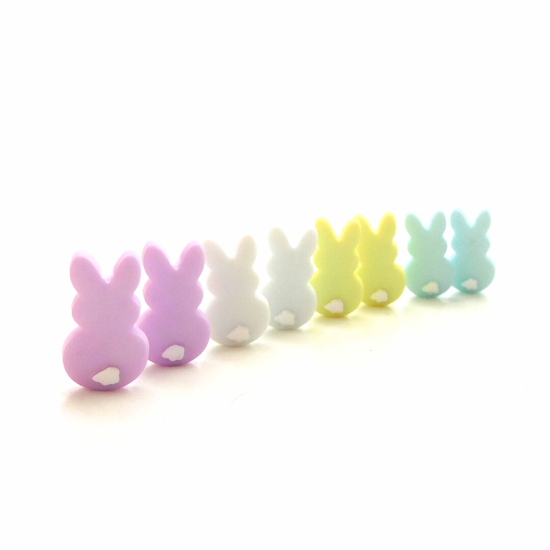 Pastel Bunny Buttons by Let's Get Crafty / Easter Animal Craft ...