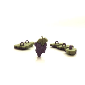 Grape Buttons by Dress It up // Fruit Embellishment - Wine Lover Crafts ...