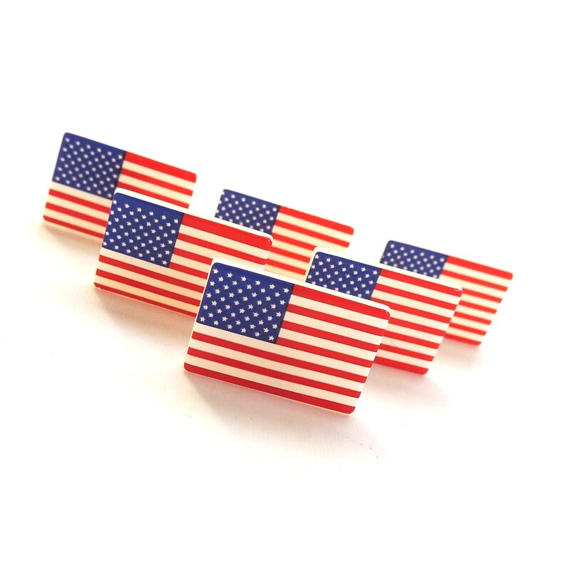American Flag Buttons by Dress It up // Novelty Sewing United - Etsy