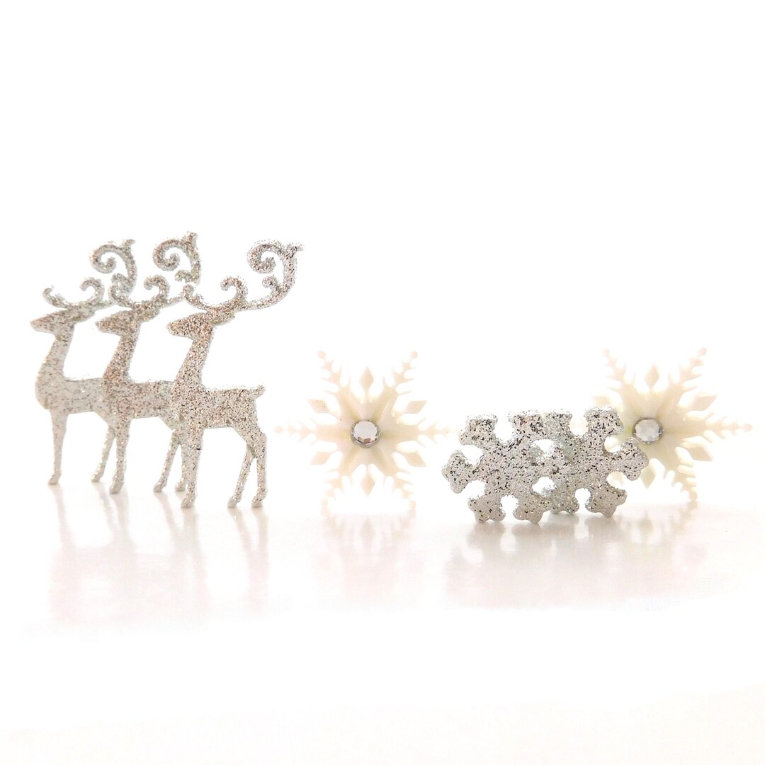 Ice and Snow Buttons by Dress It up // Jesse James Christmas ...