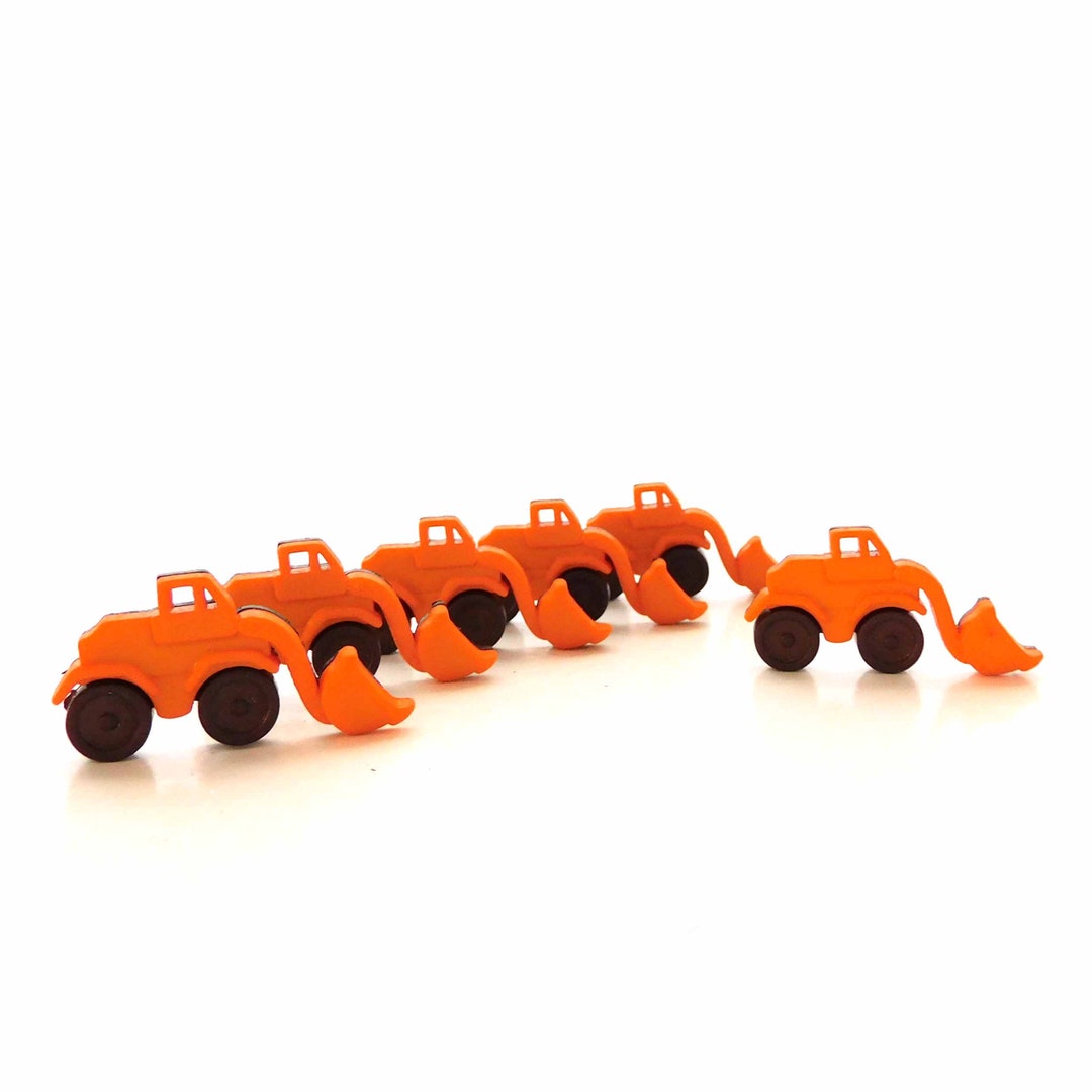 Excavator Buttons by Dress It up // Construction Vehicle Embellishments ...