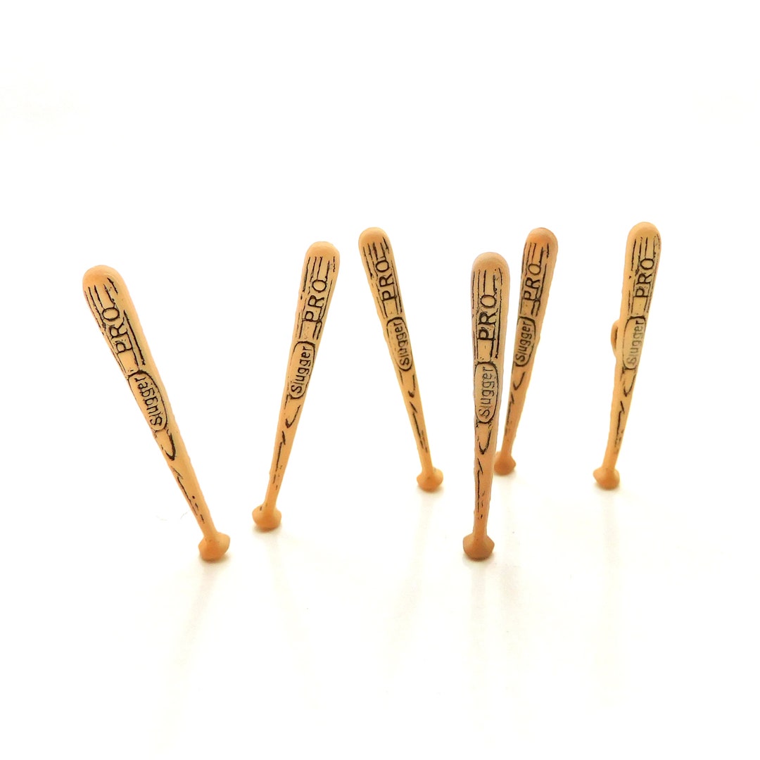 Baseball Bat Buttons or Flat Backs by Buttons Galore // Softball ...