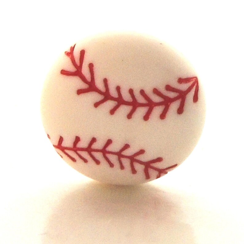 Large Baseball Buttons by Buttons Galore // Softball Team - Etsy
