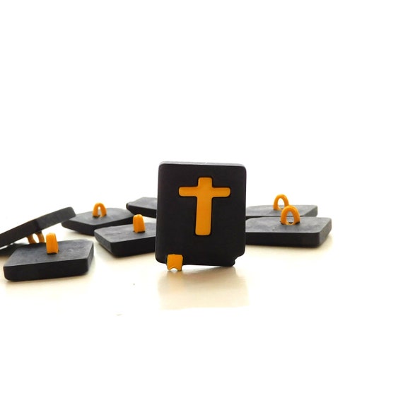 Bible Buttons by Let's Get Crafty / Christian Religion - Etsy
